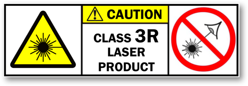 Safety of Class 3R visible-beam lasers